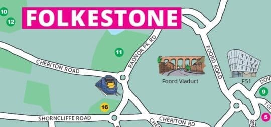 GET INSPIRED WITH THE NEW FOLKESTONE MAP - Folkestone & Hythe ...
