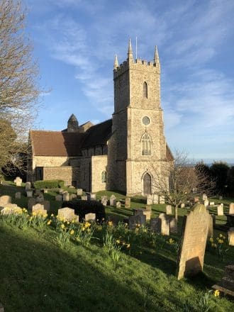 THE CHURCH WITH THE BONES - Folkestone & Hythe
